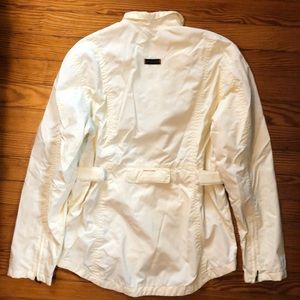 Nike | Jackets & Coats | Nike Techlab Cream Jacket Small 46 | Poshmark